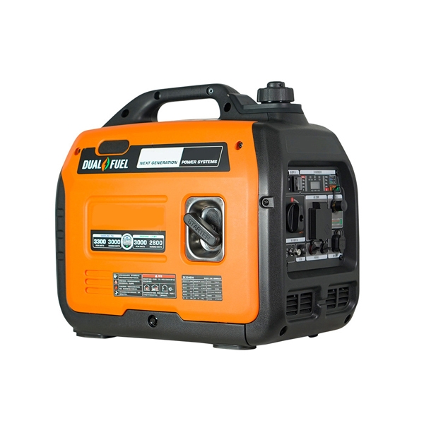 2500 Watt Dual Fuel Inverter Generator, 230V | Power Home