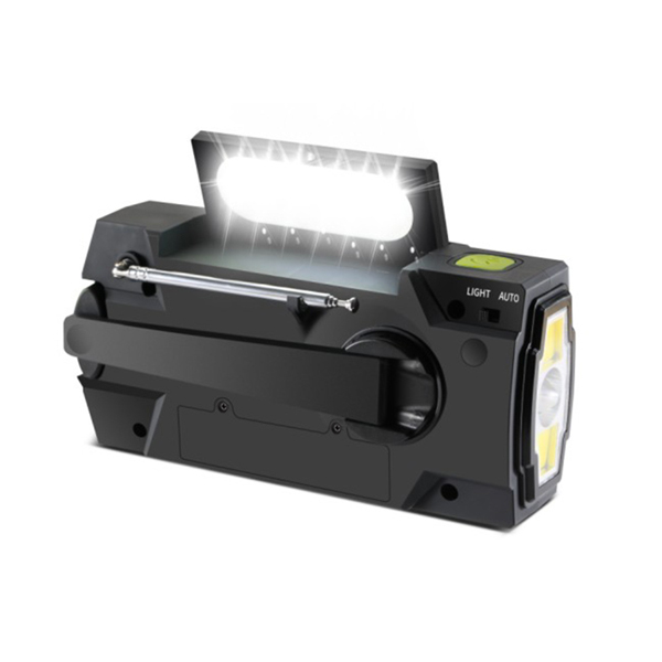 Hand Crank Radio with Solar Panel, 4000mAh | Power Home