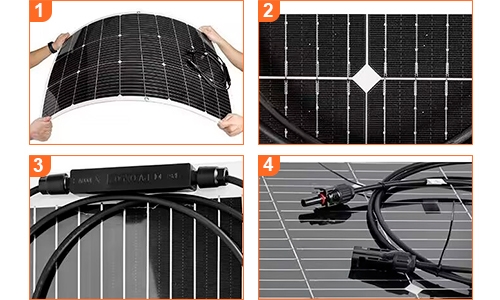 600 Watt Flexible PV Panel, 21V | Power Home