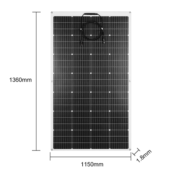 600 Watt Flexible PV Panel, 21V | Power Home